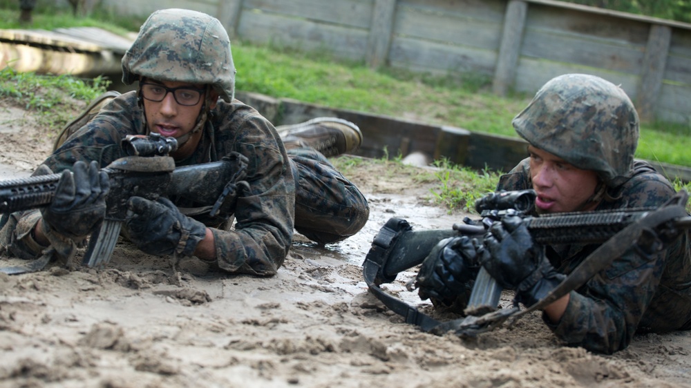 DVIDS - Images - Marine recruits learn basic combat skills at Parris ...
