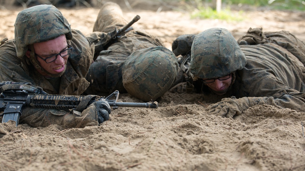 DVIDS - Images - Marine recruits learn basic combat skills at Parris ...