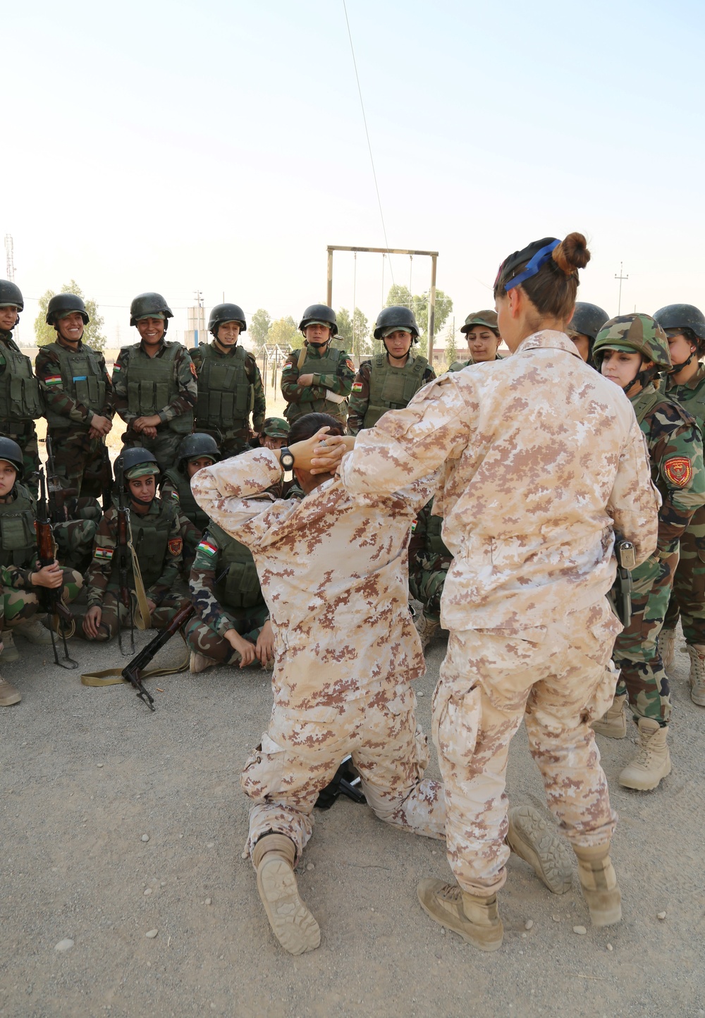 DVIDS - Images - Zeravani female soldiers learn search, seizure ...