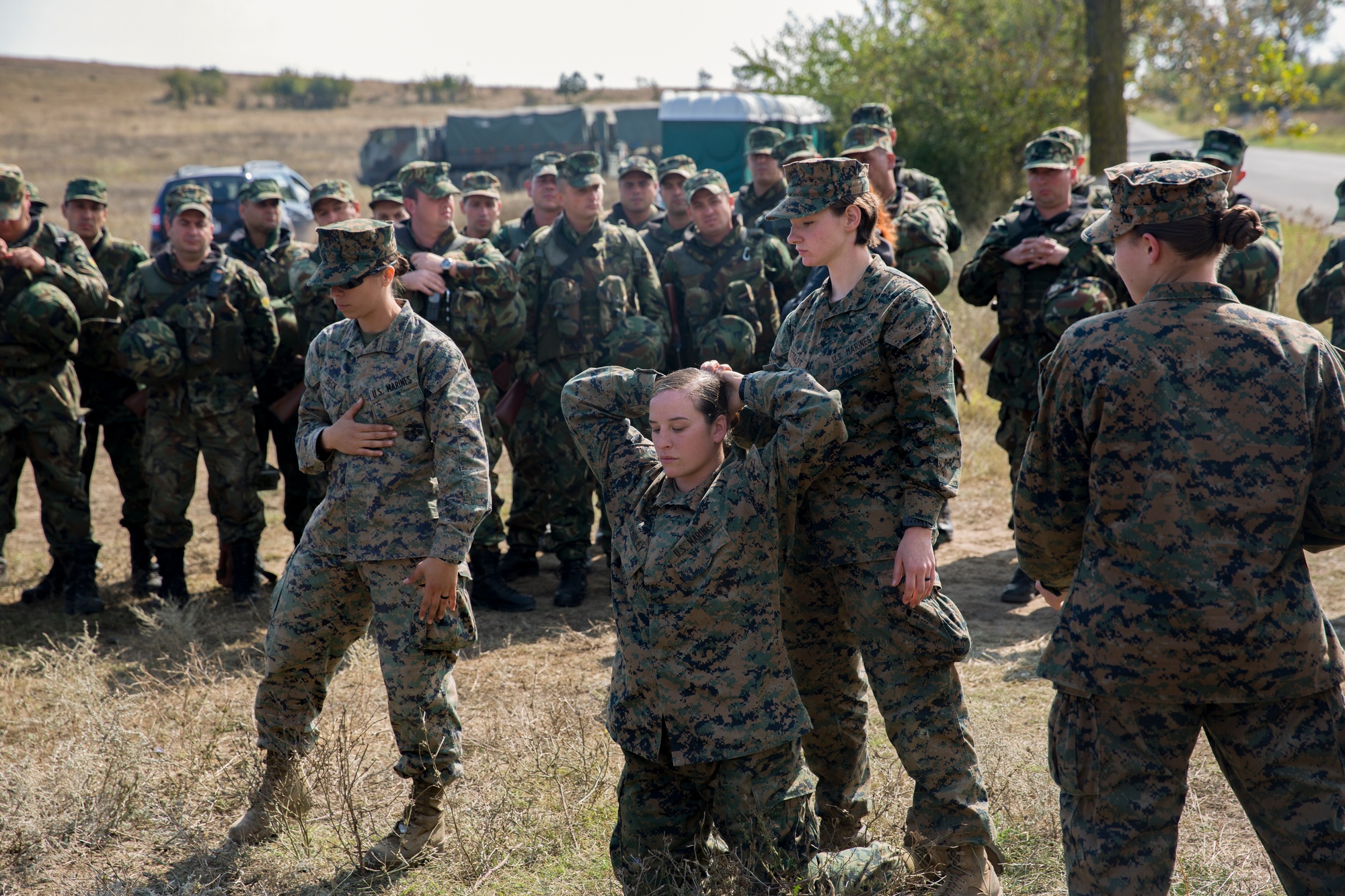 Marine Corps Women Training