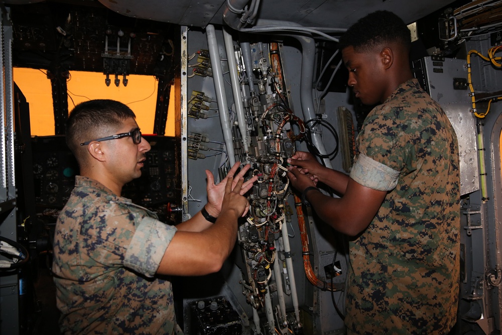 DVIDS - News - Scattered Pieces of a Super Stallion, Students learn how ...