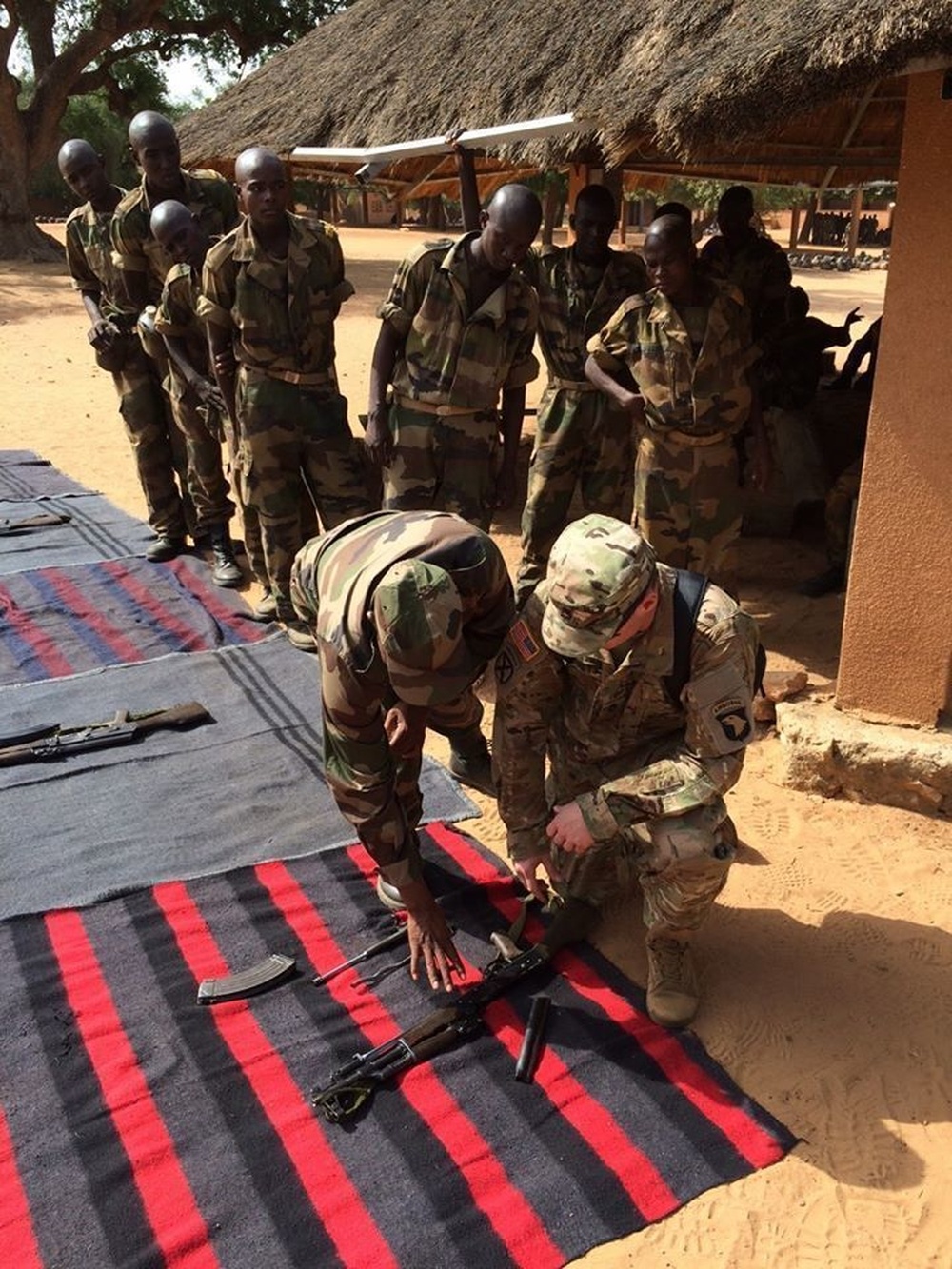 DVIDS - News - U.S. troops observe and enhance Niger basic training