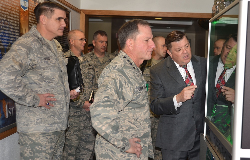 DVIDS - News - Air Force Chief of Staff visits ISR Airmen standing watch