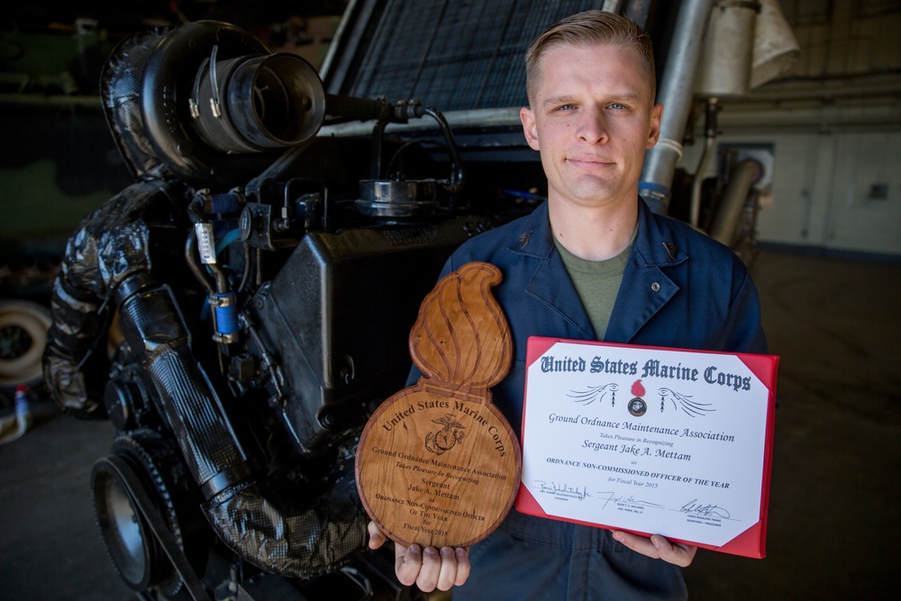 DVIDS - News - Marine Recieves 2015 GOMA Award