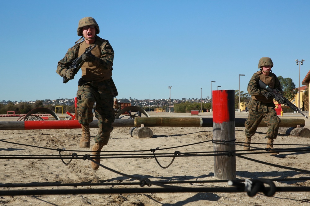 DVIDS - Images - Lima Co. – Bayonet Assault Course [Image 9 of 10]