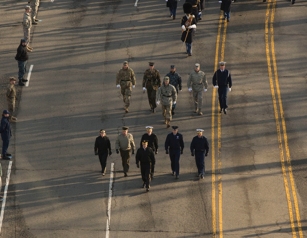 DVIDS - Images - Units rehearse for 2017 inaugural parade [Image 2 of 5]