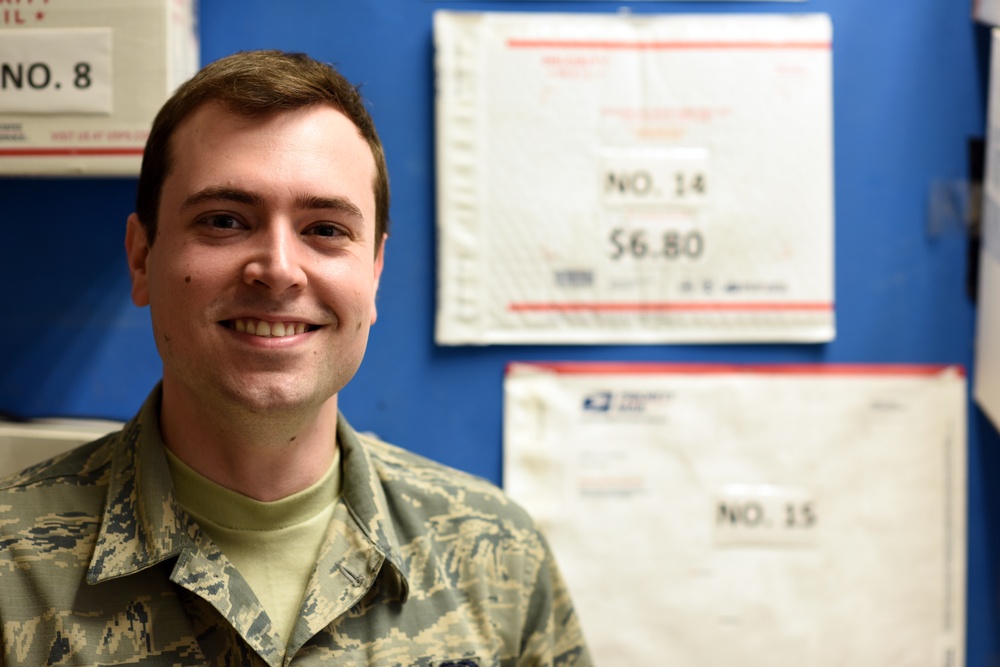 DVIDS - News - 379th ECS post office Airmen push parcels