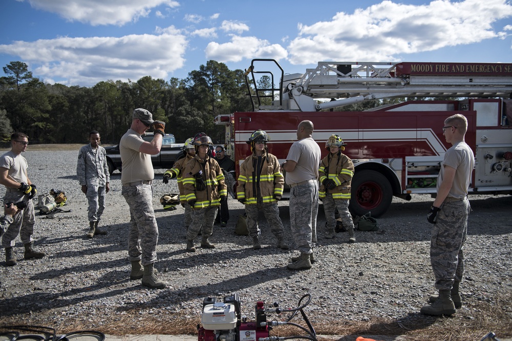 DVIDS - News - Firefighters teach jaws of life lessons
