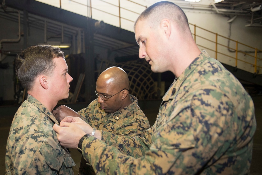 DVIDS - Images - Newly Promoted BLT 2/5 Marine Sgt. Continues NCO ...