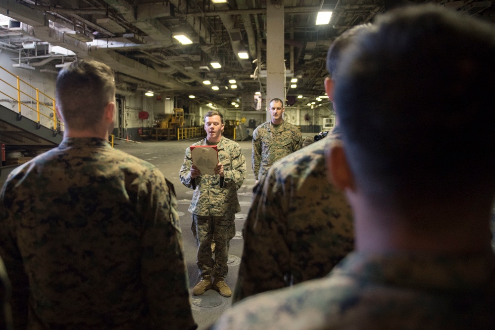 DVIDS - Images - Newly Promoted BLT 2/5 Marine Sgt. Continues NCO ...