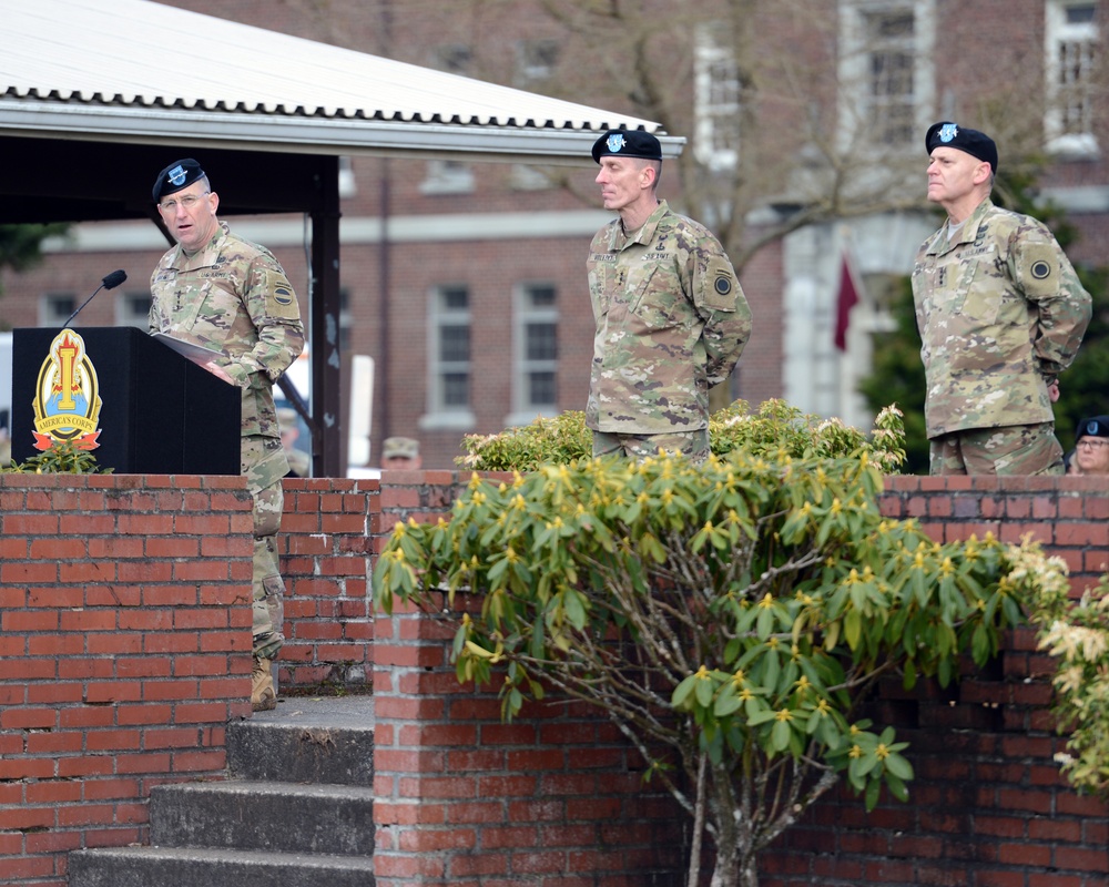 DVIDS - Images - I Corps Change of Command Ceremony [Image 7 of 10]