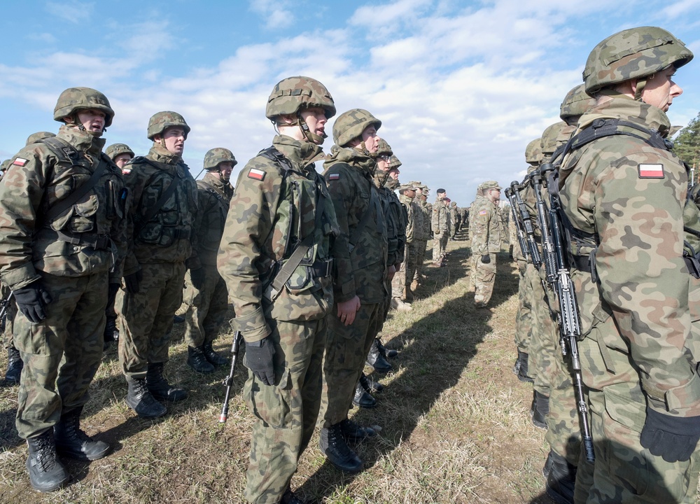 DVIDS - Images - Battle Group Poland prepares for welcome ceremony ...
