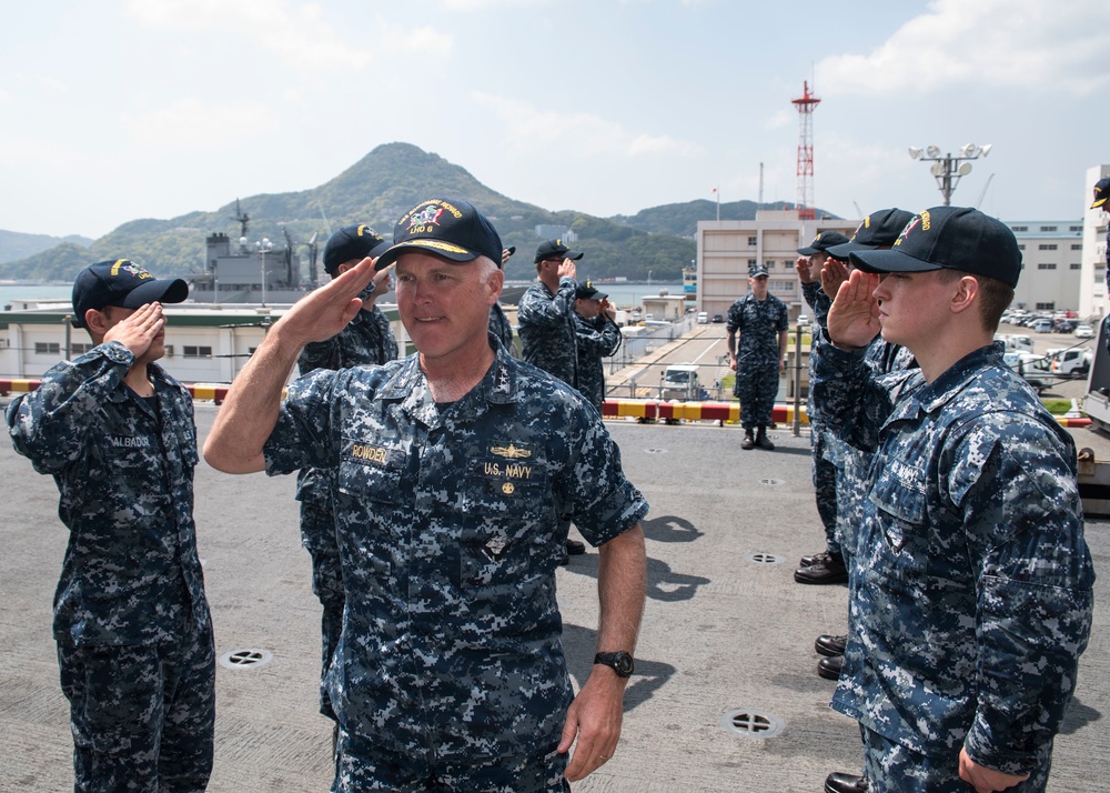 DVIDS - Images - Vice Adm. Thomas Roden Visits USS Bonhomme Richard ...