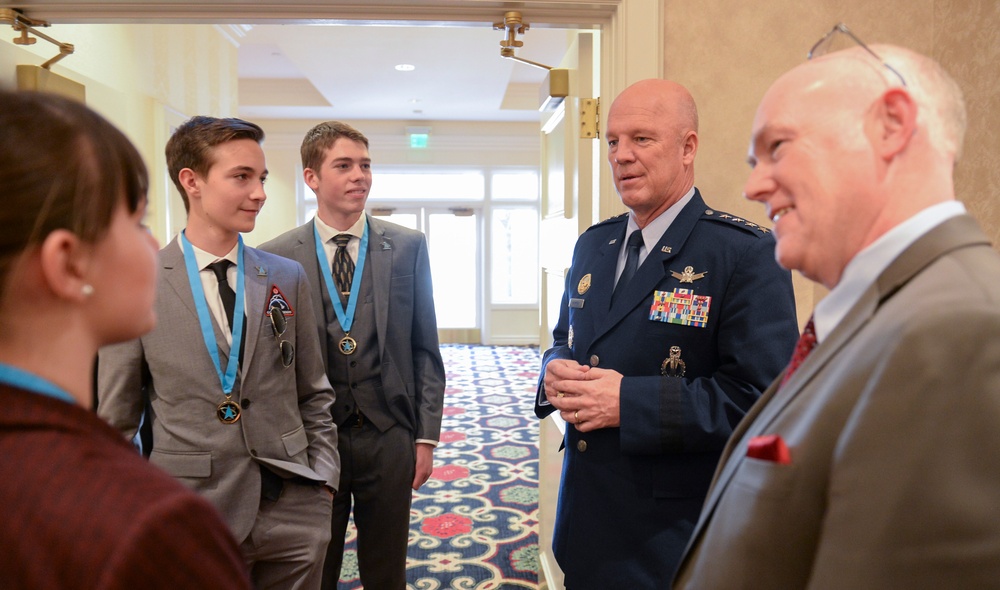 DVIDS - Images - Gen John "Jay" Raymond meets Stellar Xplorers [Image 3 ...