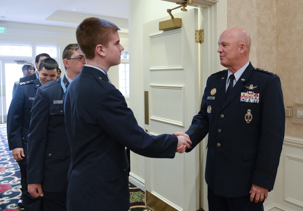 DVIDS - Images - Gen. John "Jay" Raymond meets Stellar Xplorers [Image ...