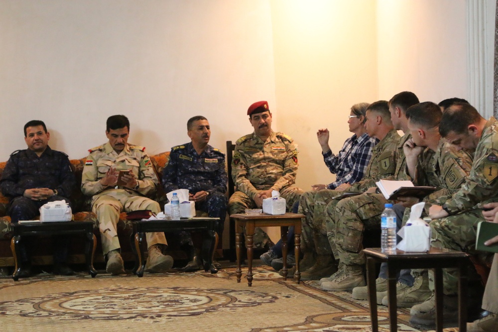 DVIDS - Images - CJFLCC leaders meet with Iraqi Federal Police leaders ...