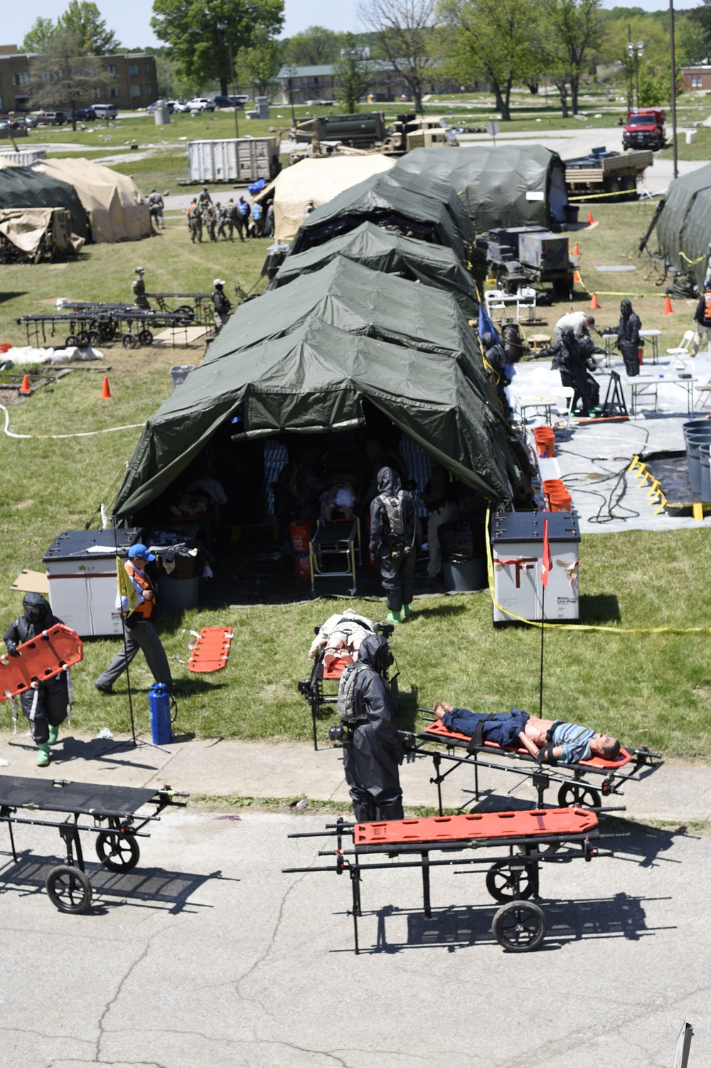 DVIDS - Images - Guardian Response 17 Decontamination Line [Image 1 of 3]