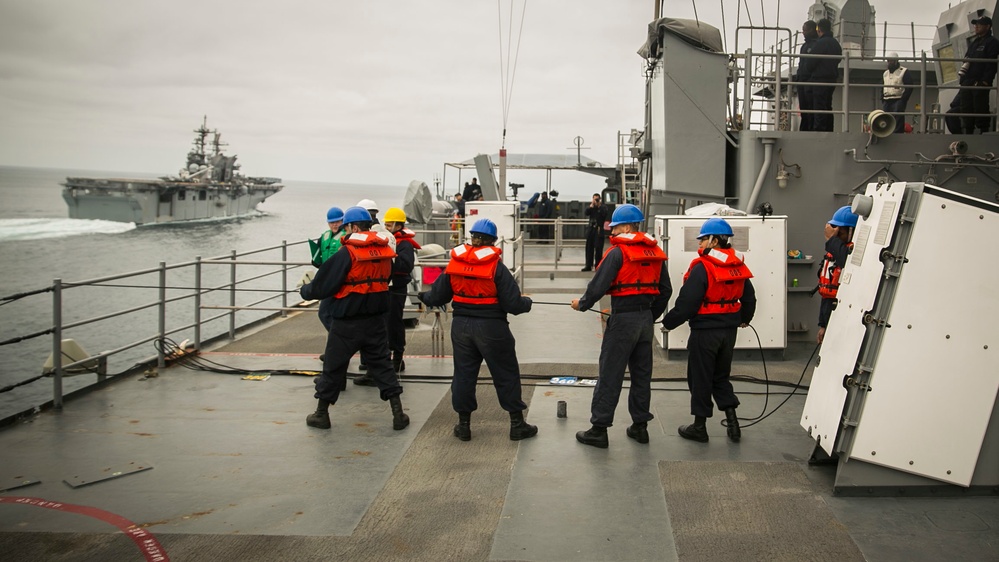 DVIDS - Images - Replenishment at Sea: Defense of the American Fleet ...