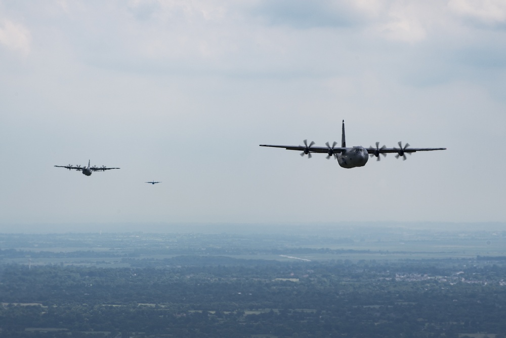 DVIDS - Images - 37th AS flies over Normandy for 73rd anniversary of D ...
