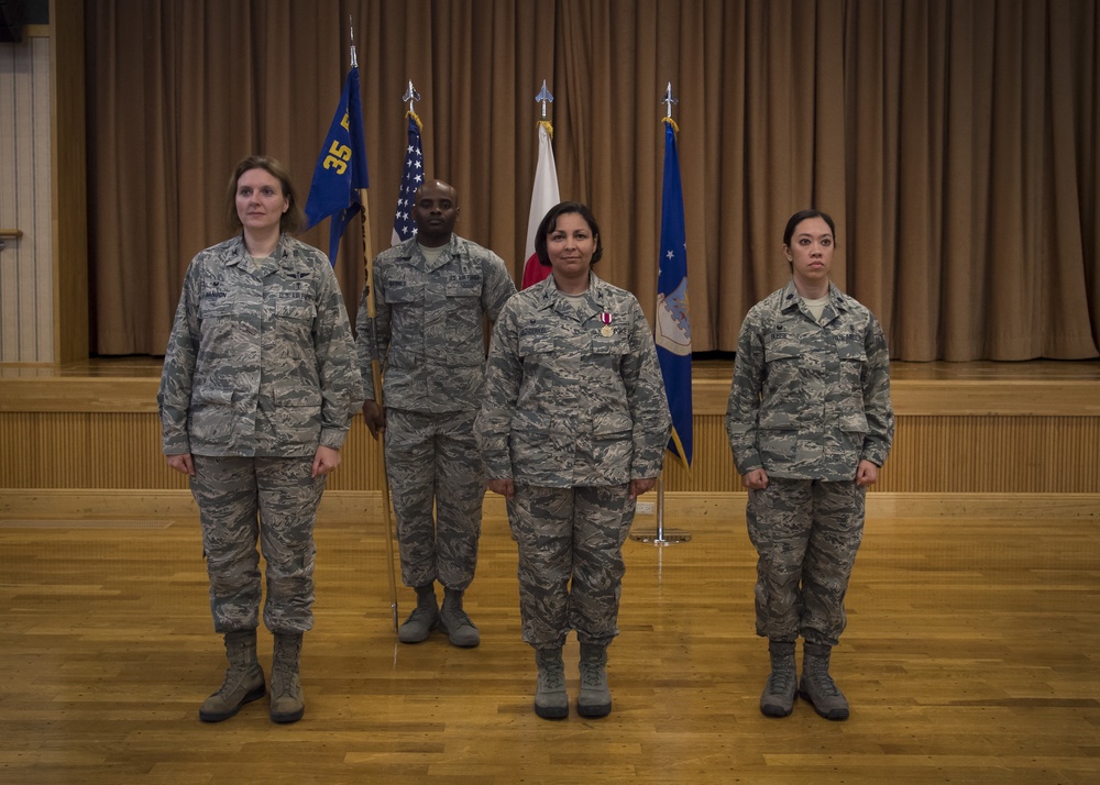 DVIDS - Images - 35th Medical Support Squadron change of command [Image ...