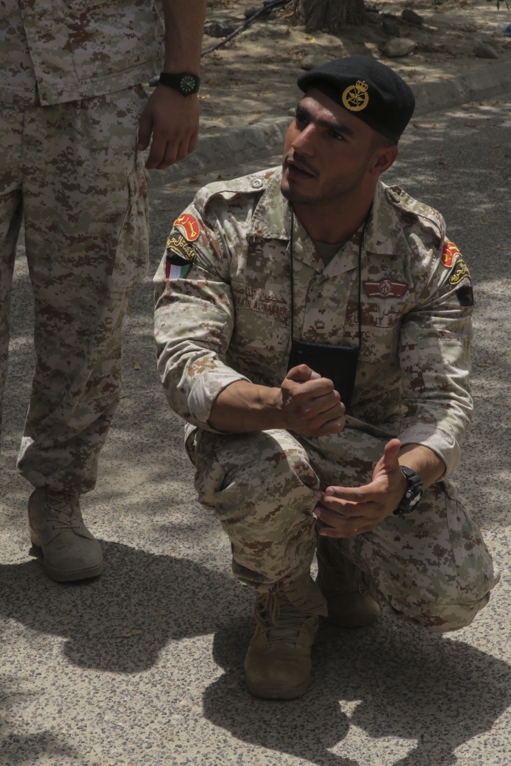 DVIDS - Images - SPMAGTF-CR-CC Marines, Kuwait Marines conduct subject ...