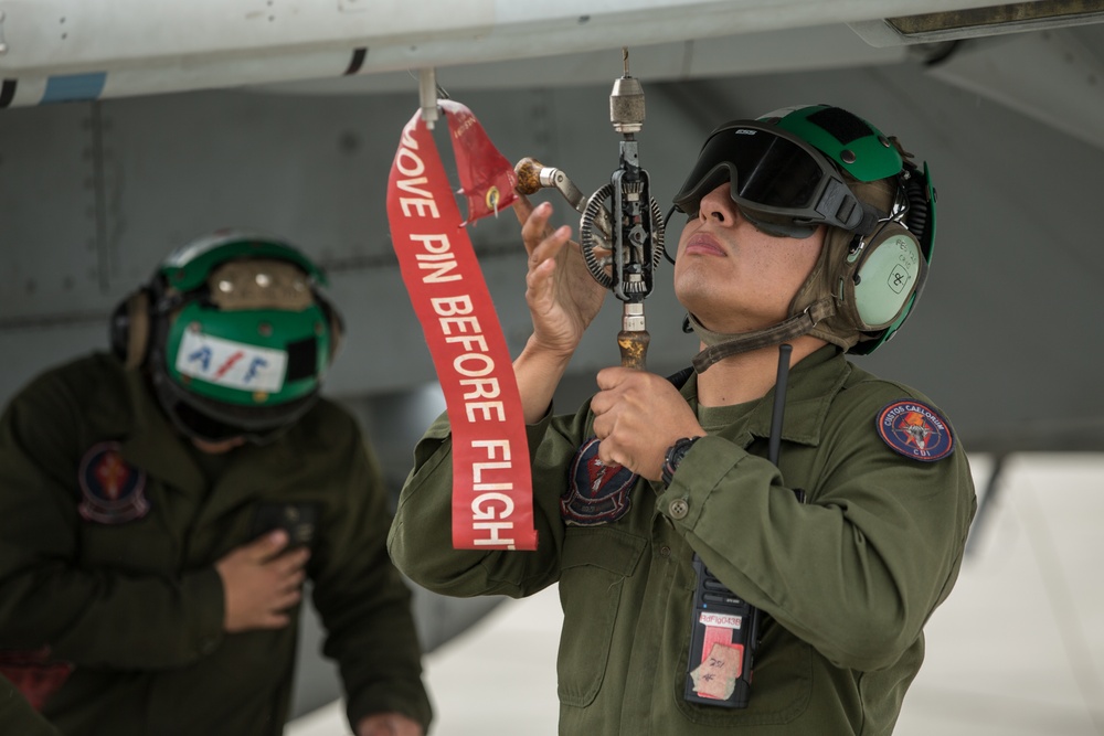 DVIDS - Images - Red Flag-Alaska VMFA-251 Pre-Flight Checks [Image 5 of 12]