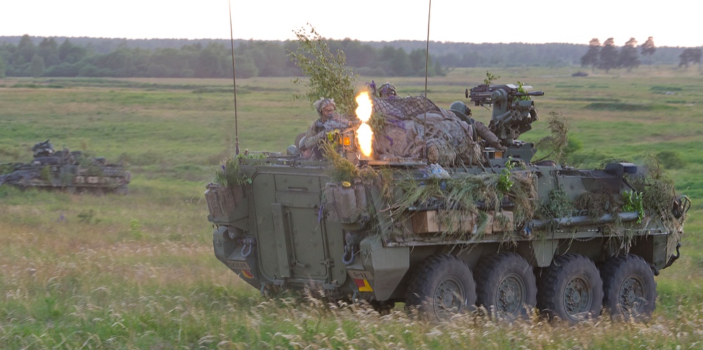 DVIDS - News - eFP Battle Group Poland: Transitions to 'Defense' during ...