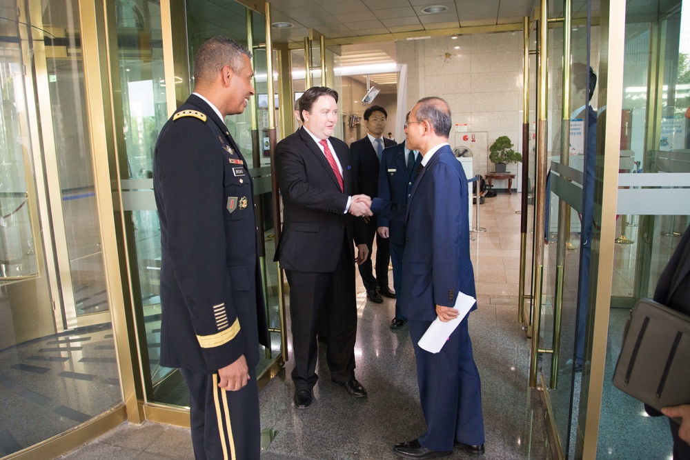 DVIDS - Images - Gen. Brooks, Chargé d’Affaires Knapper, Minister Kang ...