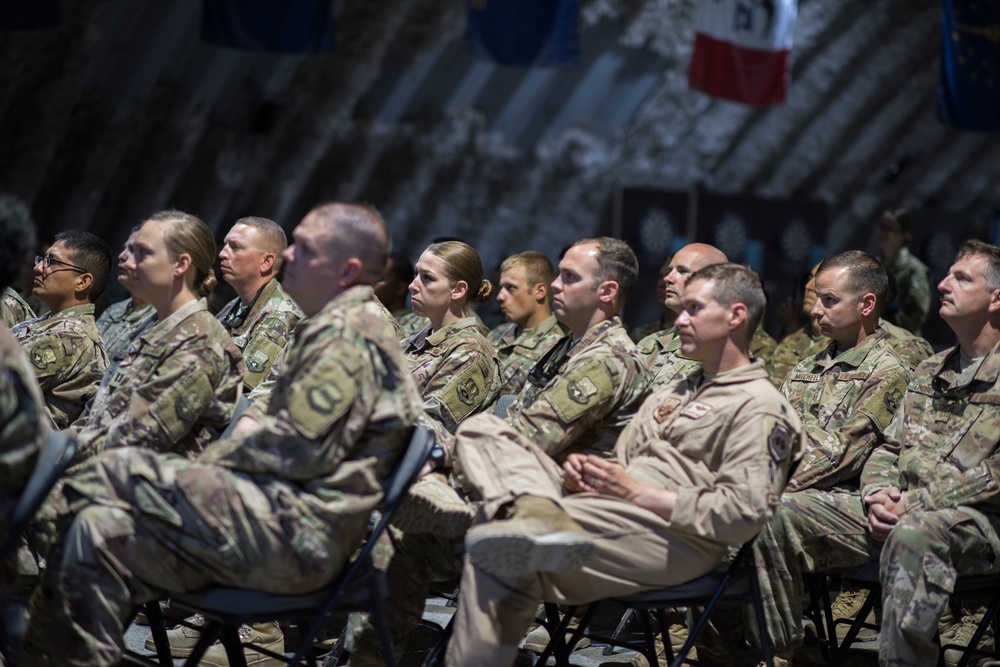 DVIDS - Images - 332nd EMXG holds change of command ceremony [Image 2 of 5]