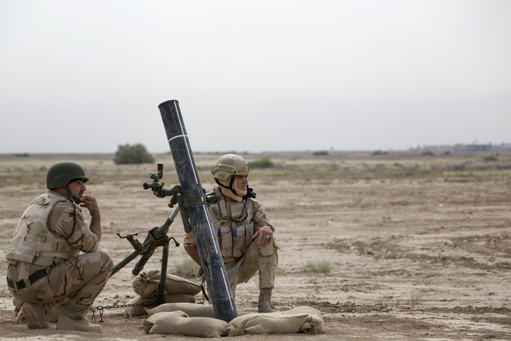 DVIDS - Images - Portuguese army leads Iraqi army In indirect fire training with 120mm mortars ...