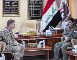 29th CAB welcomes new Iraqi aviation commander at Camp Taji