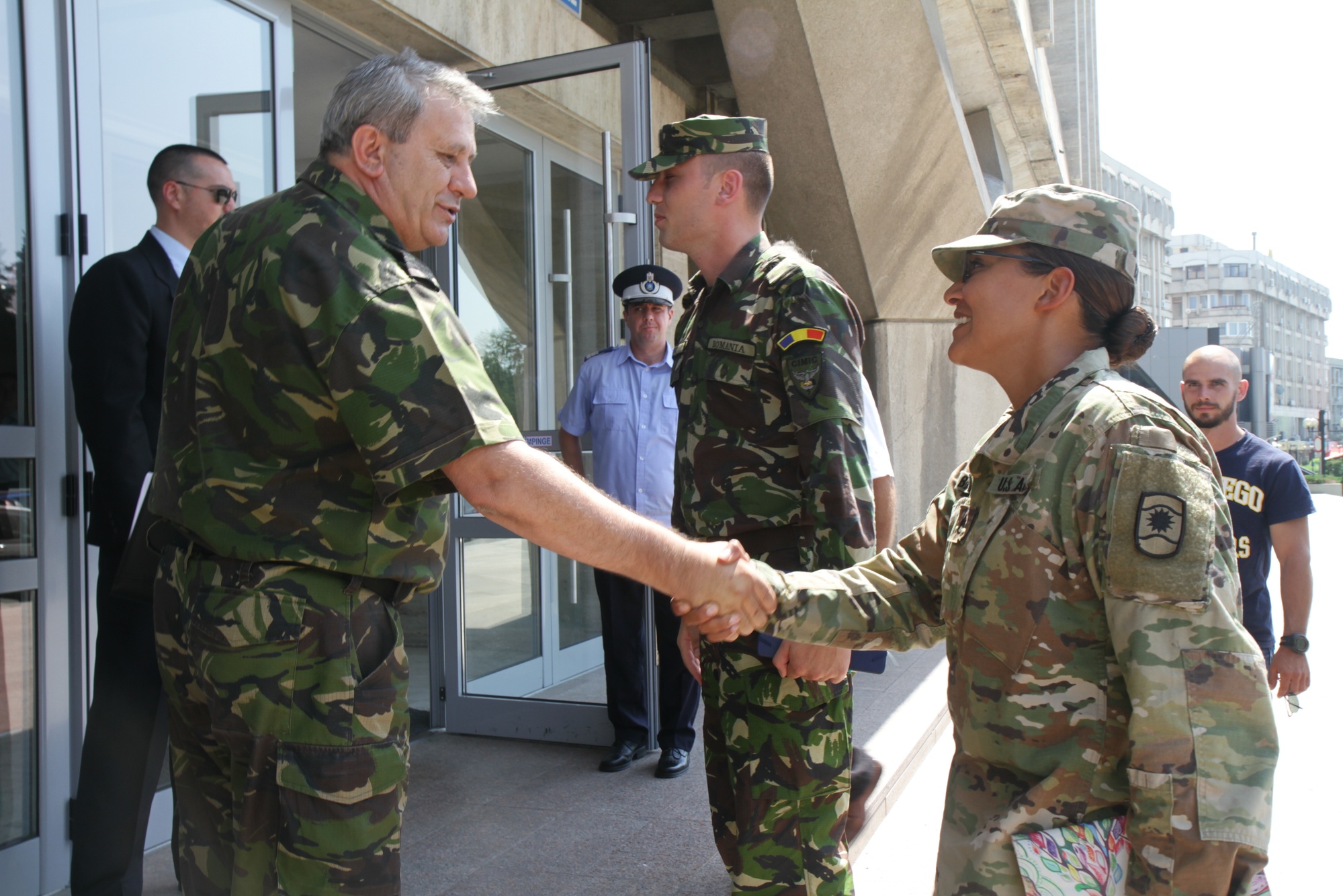 Romania Meet America Military Military