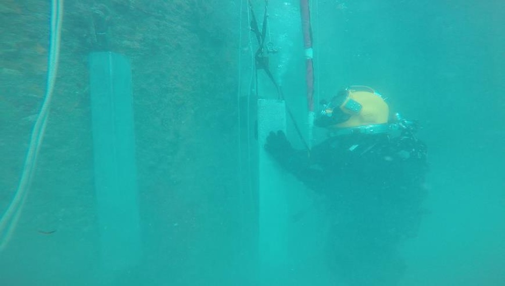 DVIDS - News - Seabee Divers Replace Pier Cathodic Protection System in ...