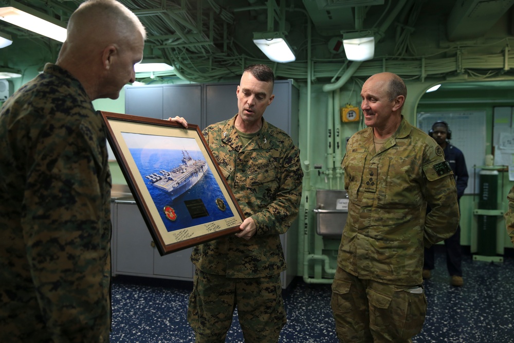 DVIDS - Images - Australian Army Brigadier visits the USS Bonhomme ...