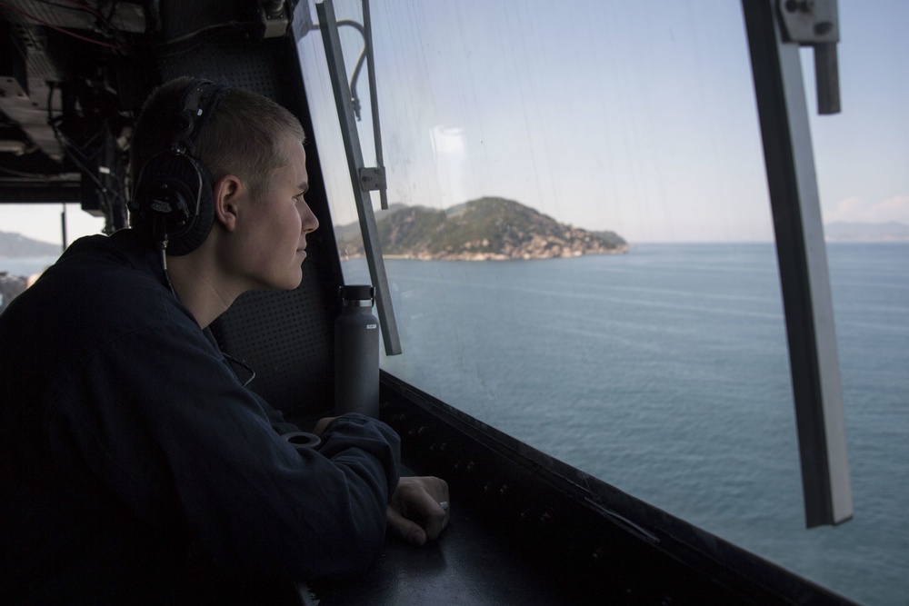 DVIDS - Images - USS San Diego (LPD 22) Watchstander During Cam Ranh ...
