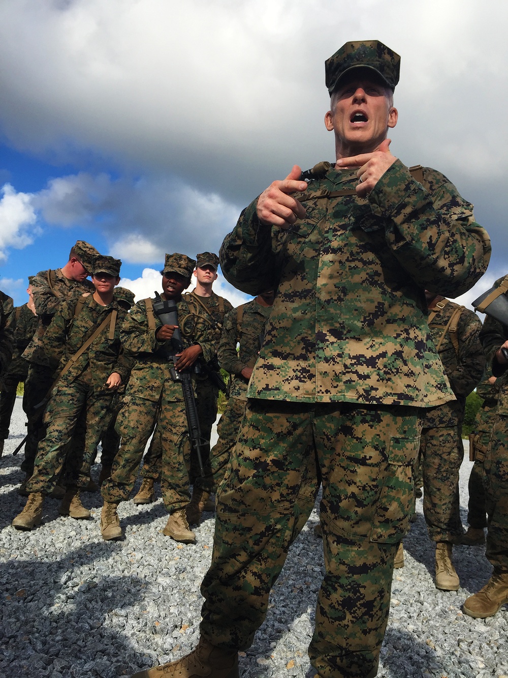DVIDS - Images - MWHS-1 Marines conduct conditioning hike [Image 2 of 6]