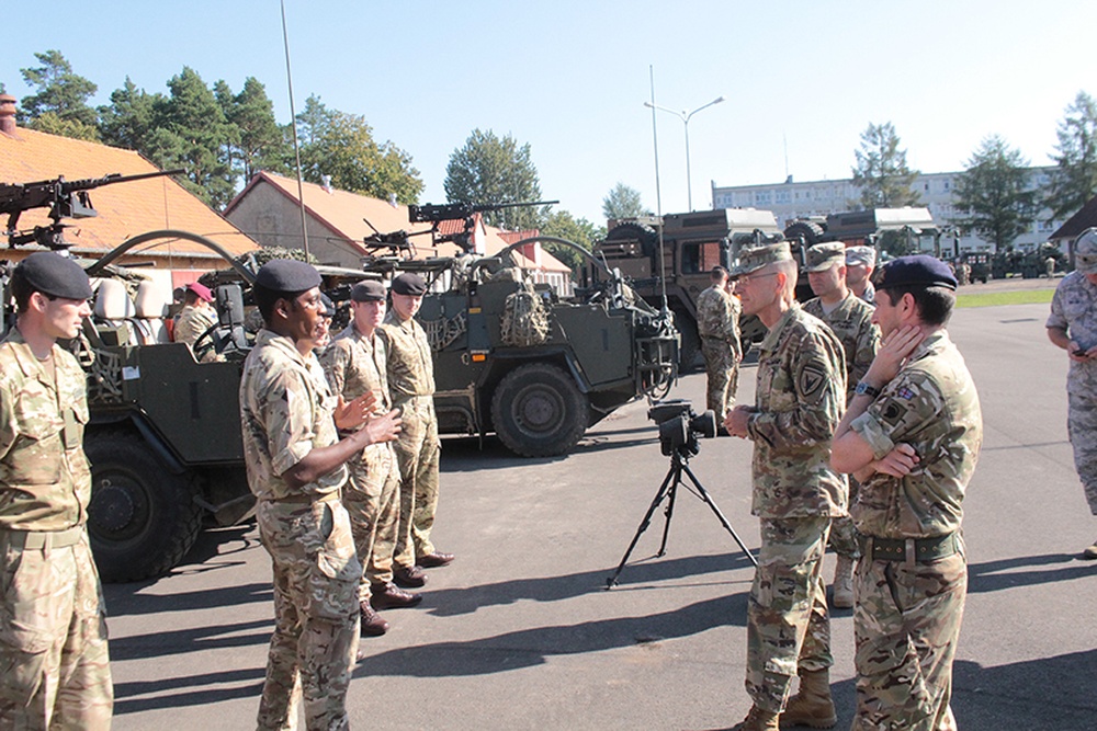 DVIDS - Images - Maj. Gen. Davis visits Battle Group Poland [Image 2 of 12]