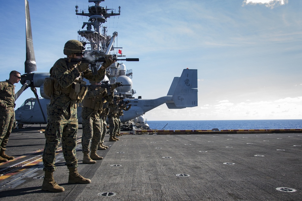 DVIDS - Images - Live-fire exercise held aboard USS Bonhomme Richard ...