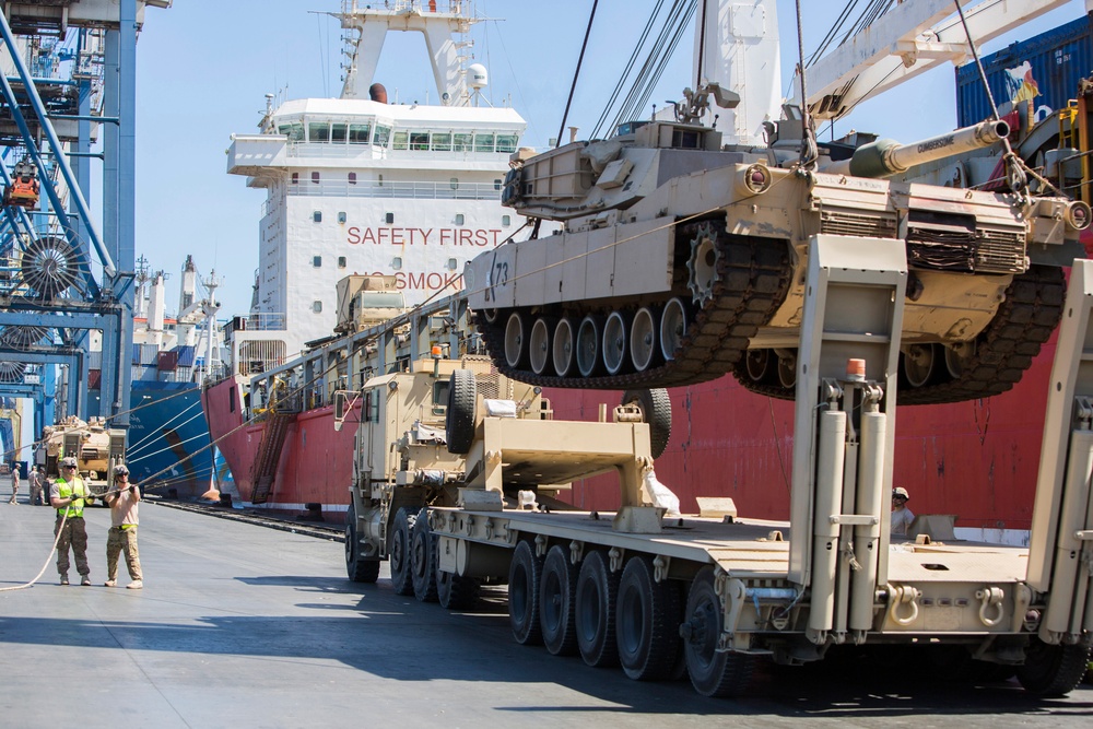 DVIDS - Images - Equipment arrives for Exercise Bright Star 2017 [Image ...