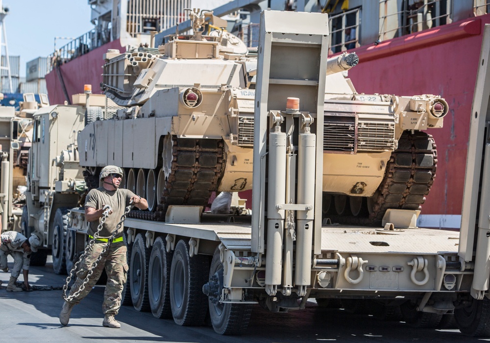 DVIDS - Images - Equipment arrives for Exercise Bright Star 2017 [Image ...