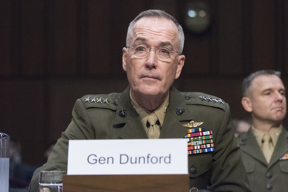 DVIDS - Images - CJCS testifies at Senate reconfirmination hearing ...