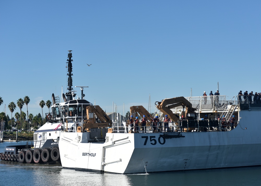 DVIDS - Images - Coast Guard Cutter Bertholf returns to homeport [Image ...
