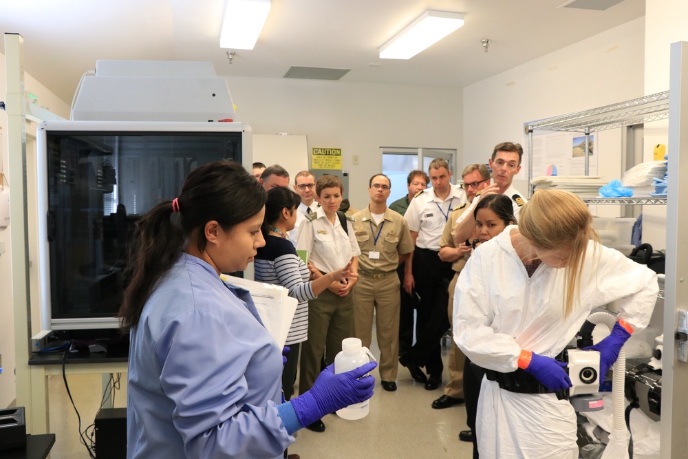 DVIDS - News - Naval Attachés Learn About Naval Health Research Center ...