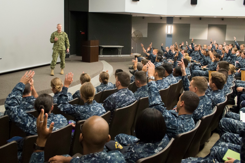 DVIDS - Images - Rear Admiral Wade Talks to Students at the Surface ...