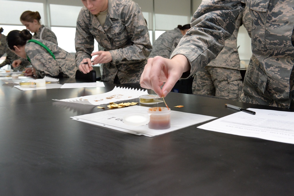 DVIDS - Images - USAFSAM public health students perform pH analysis of ...