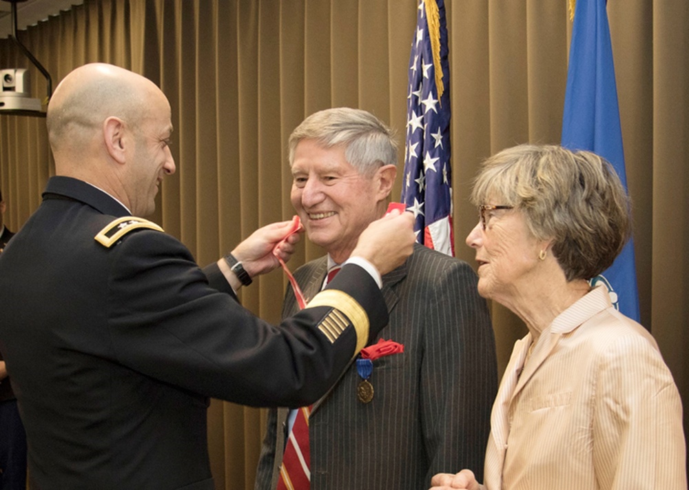 DVIDS - News - Dr. James Hearn presented Bronze de Fleury Medal ...