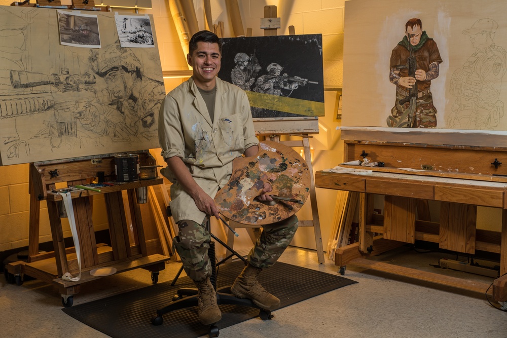 DVIDS - Images - Artist of the Army [Image 5 of 5]