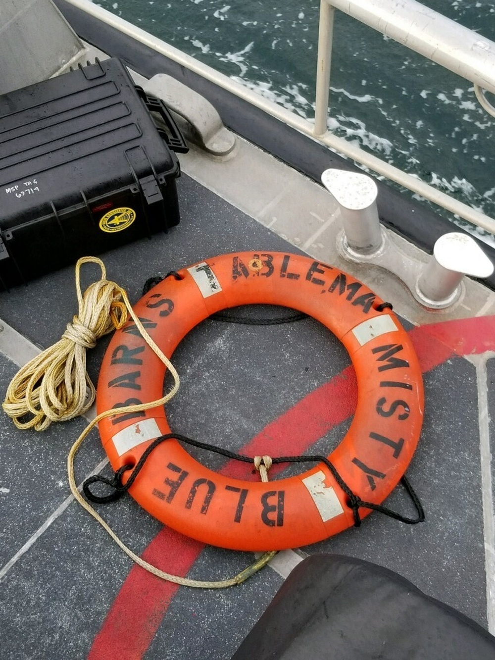 DVIDS - Images - Fishing boat Misty Blue life ring