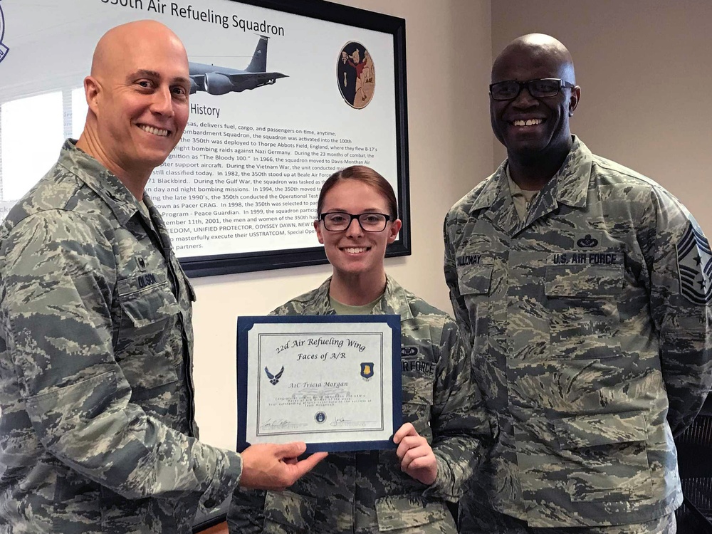 DVIDS - News - 22 OG Airman earns Faces of A/R recognition