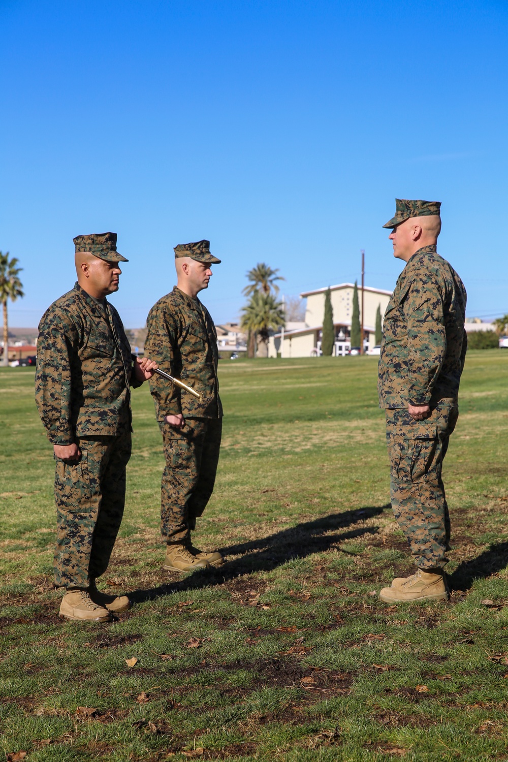 DVIDS - Images - '1st Team' welcomes new battalion sergeant major ...